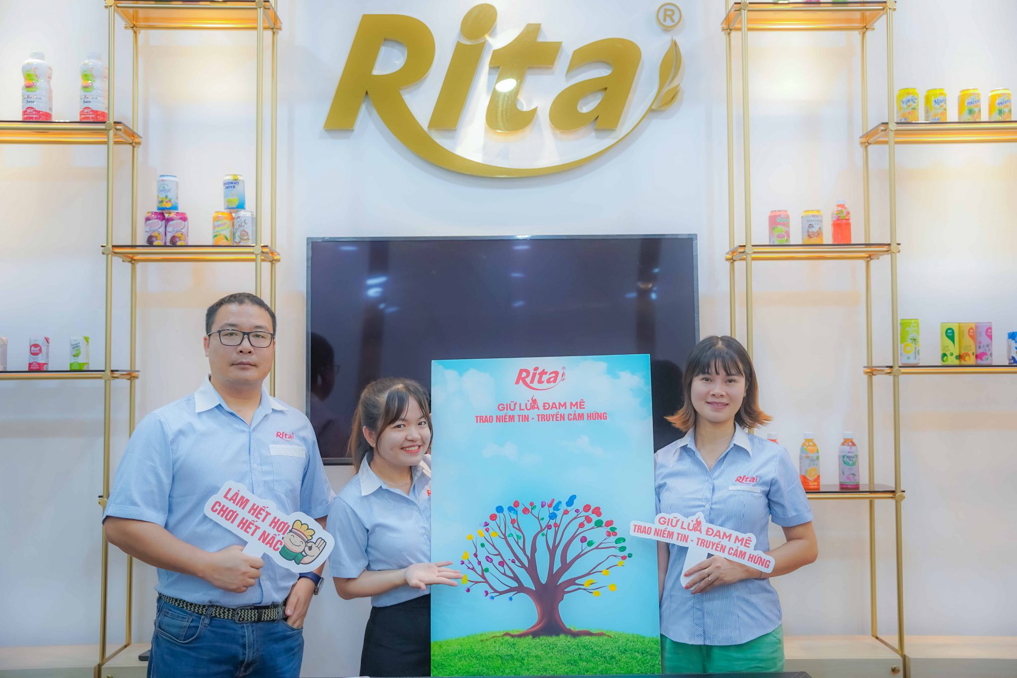 RITA – Chinh Phục Đại Dương, Quẩy Khắp Bốn Phương - Nước Giải Khát RITA