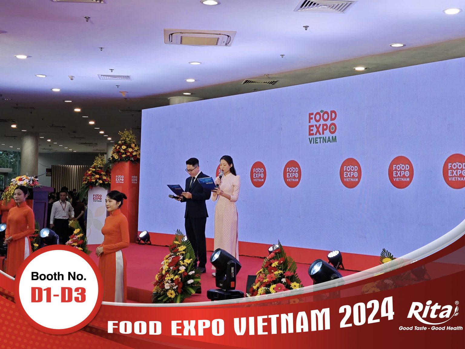 Foodexpo 2024 – Đẩy Mạnh Kinh Doanh Dịp Cuối Năm - Nước Giải Khát RITA