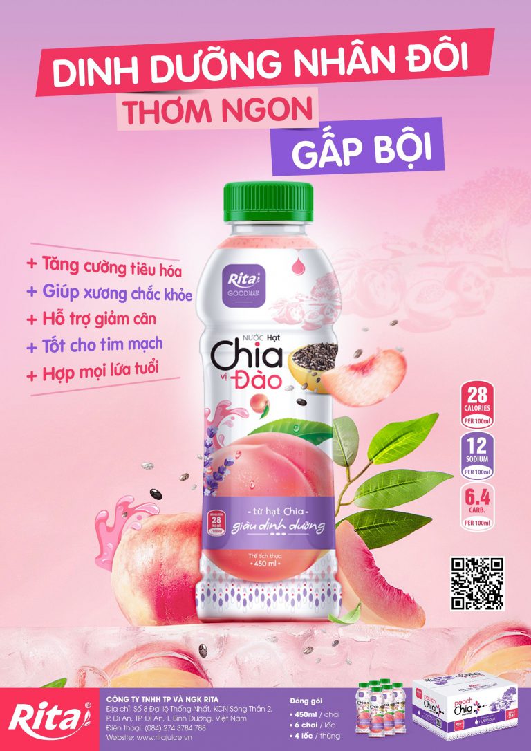 Gia Công Nước Giải Khát Theo Yêu Cầu - RITA - Phân Phối Toàn Quốc